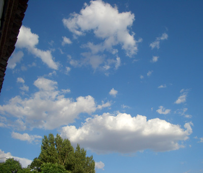 NUESTRO CLIMA: amanecio un dia fresco